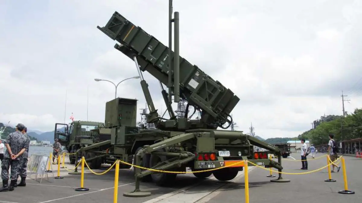 M901 missile launcher unit Patriot