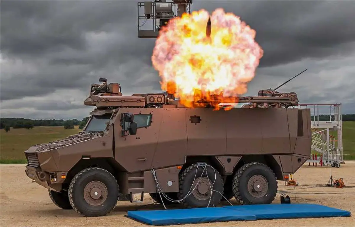 Griffon MEPAC 120mm mortar carrier