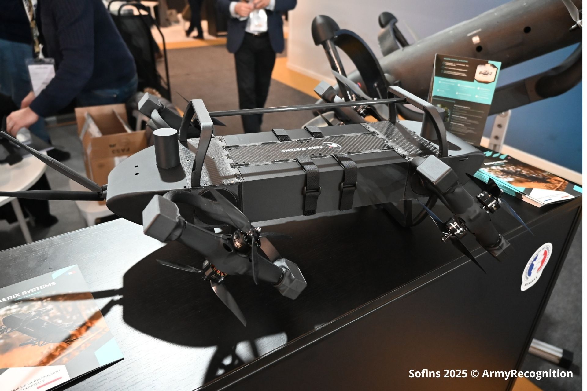 Aerix Systems Debuts AXS µ1 Drone that Can Engage Targets From Any Angle Without Repositioning