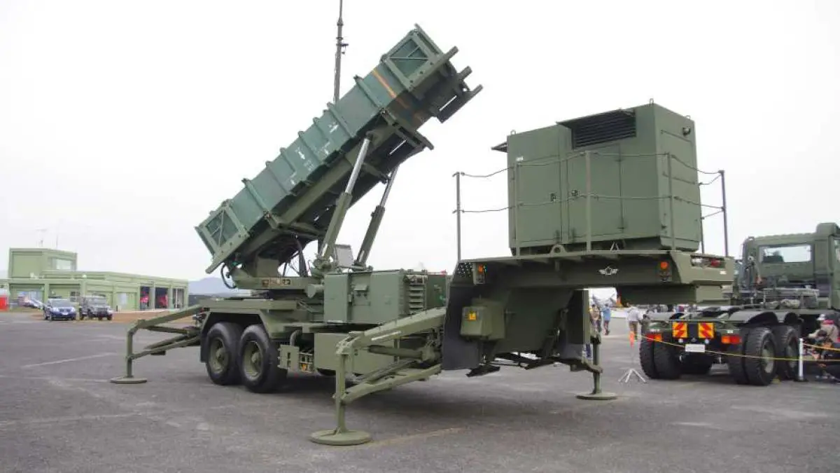 M901 missile launcher unit Patriot