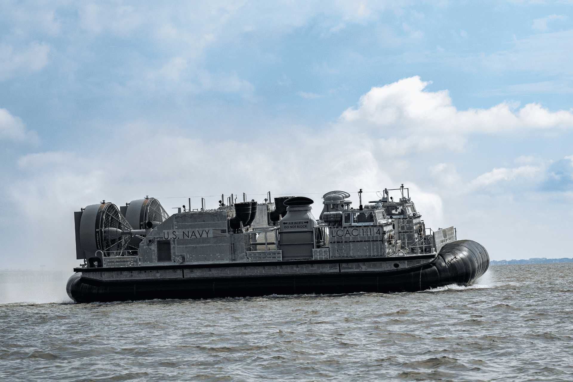 US Navy to order four Ship-to-Shore Connector hovercraft annually ...