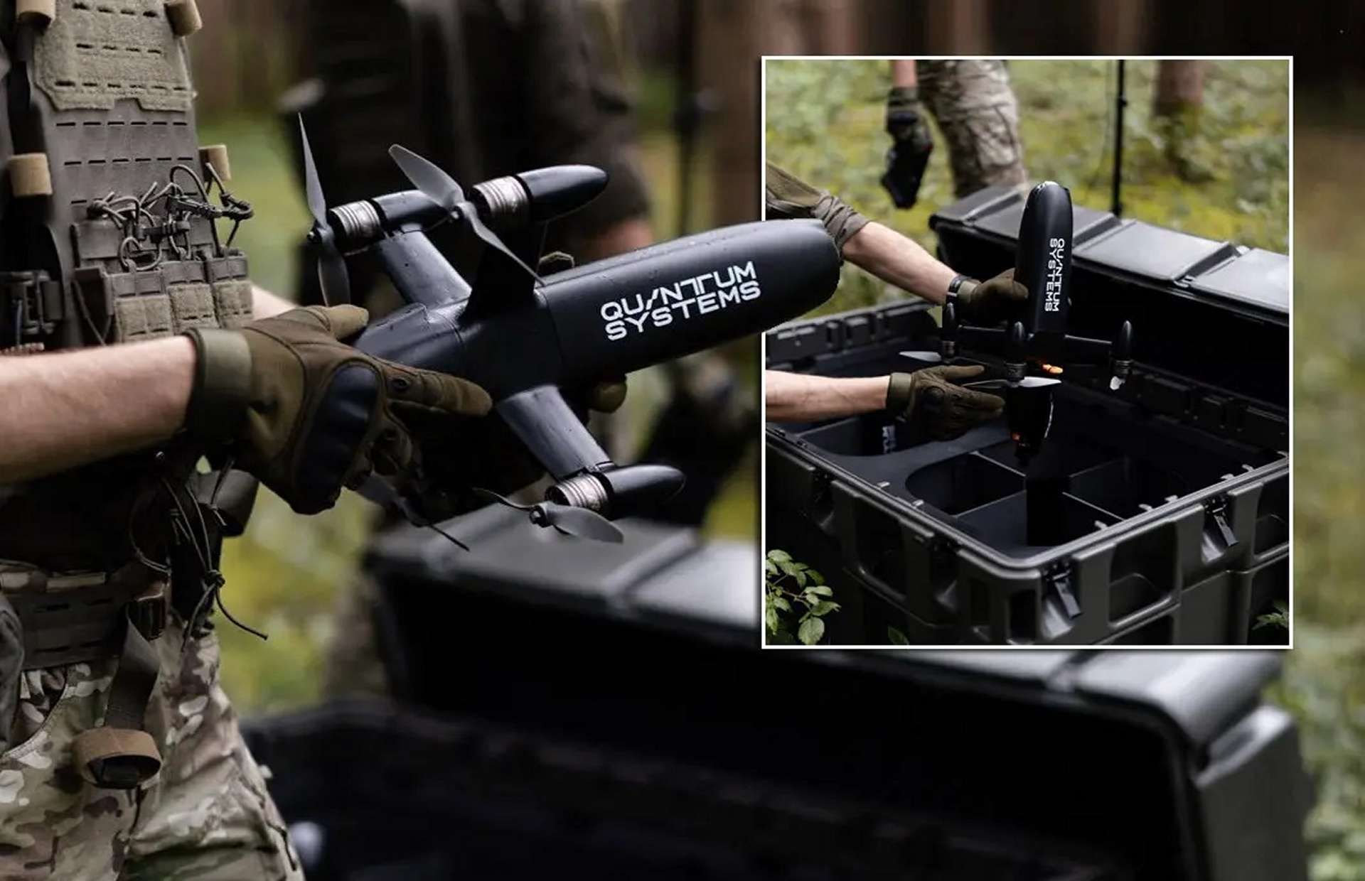 German low-cost Jäger interceptor drone from Quantum Systems to counter fast enemy threats
