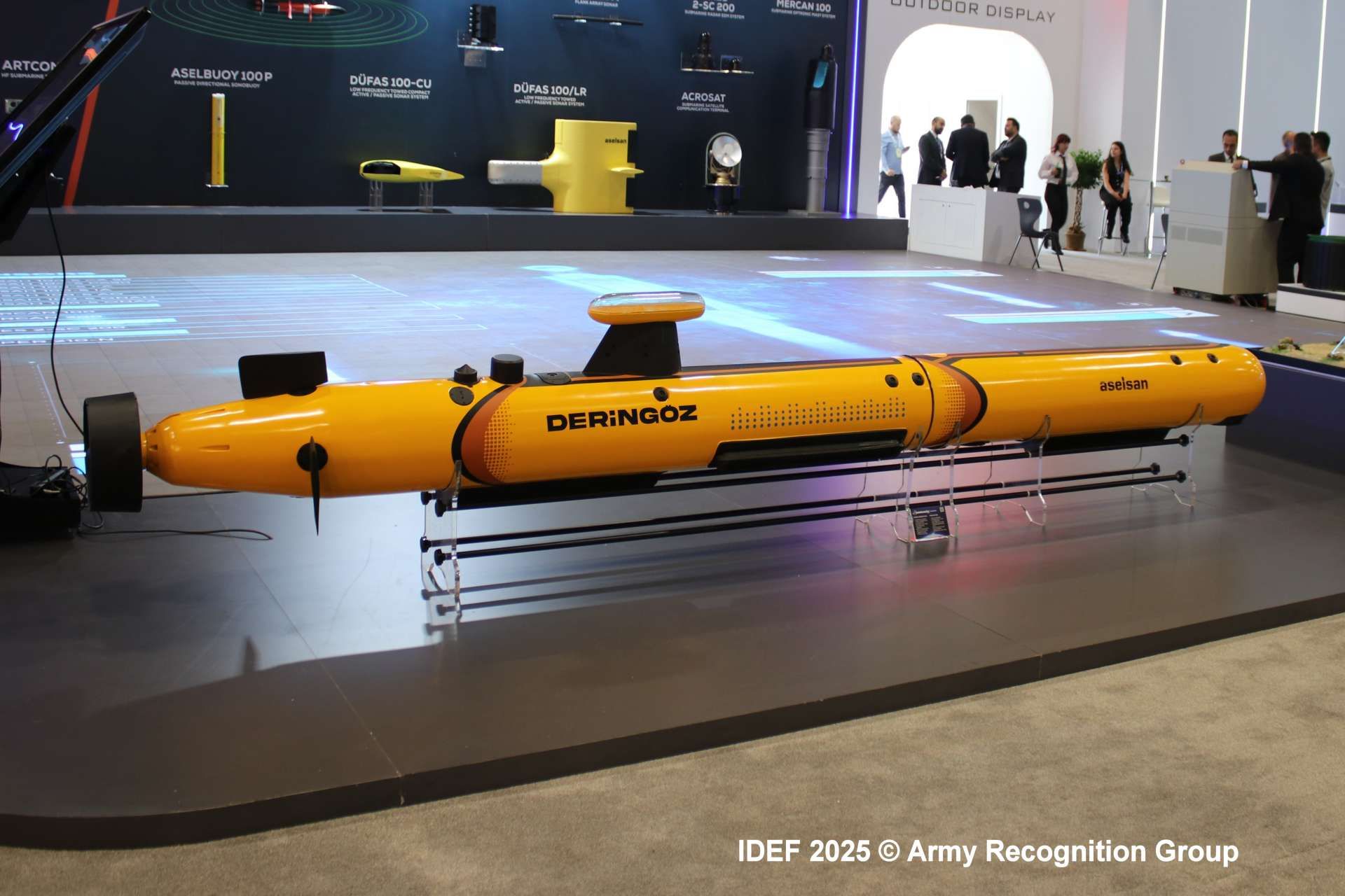 Aselsan’s DERİNGÖZ 100M/600 Unmanned Underwater Vehicle boosts Türkiye’s maritime strategic edge ...