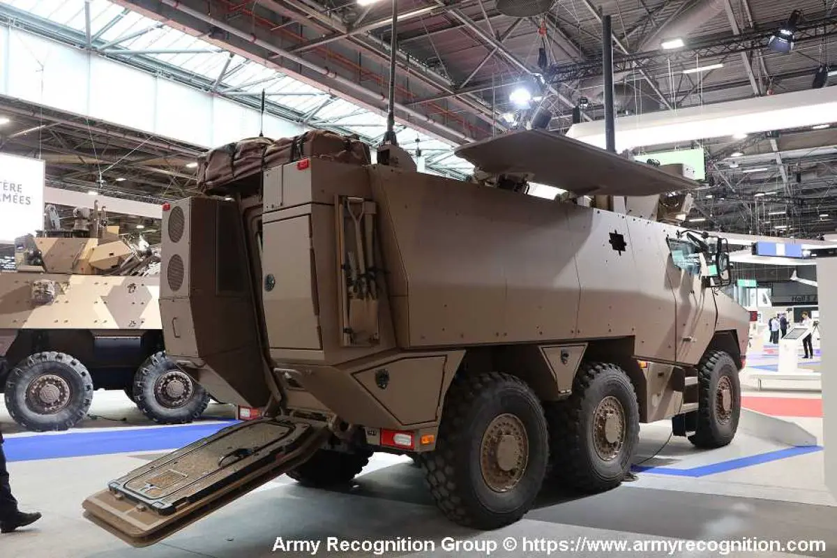 Griffon MEPAC 120mm mortar carrier