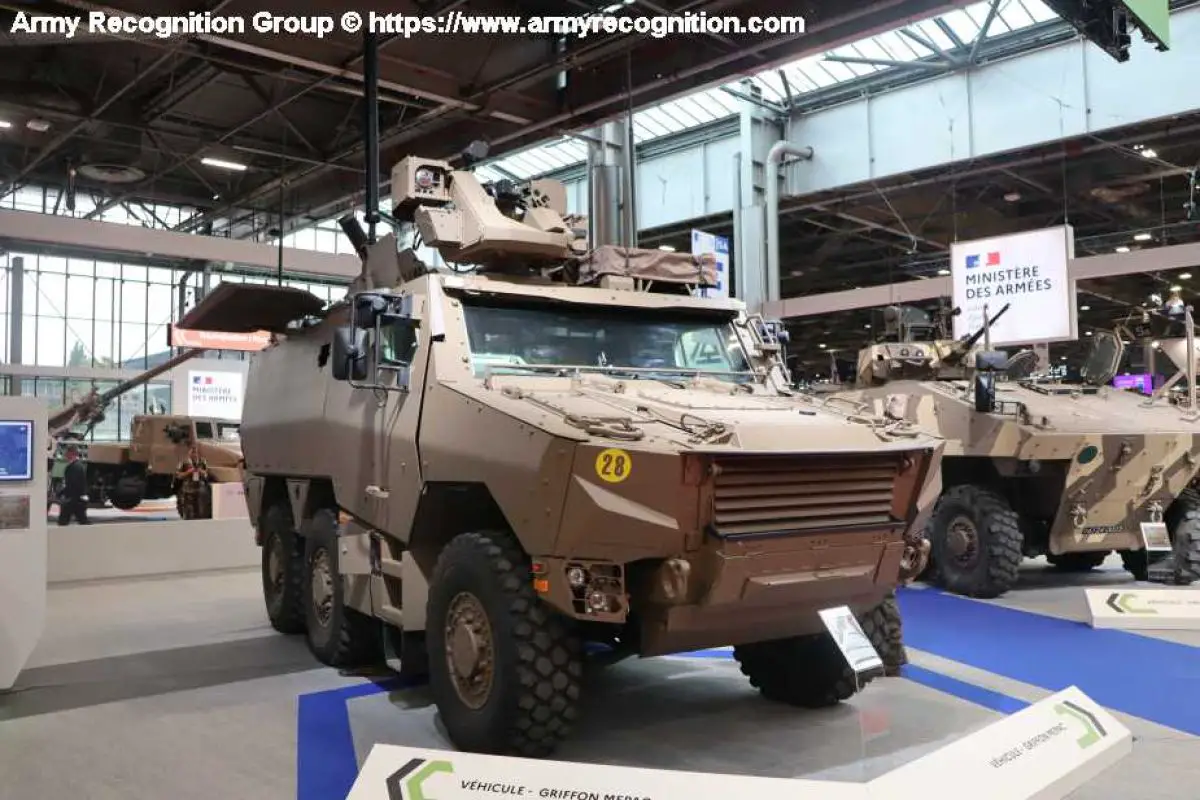 Griffon MEPAC 120mm mortar carrier