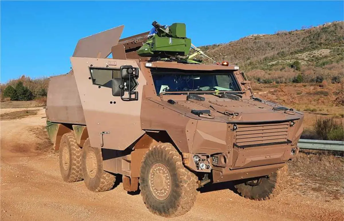 Griffon MEPAC 120mm mortar carrier