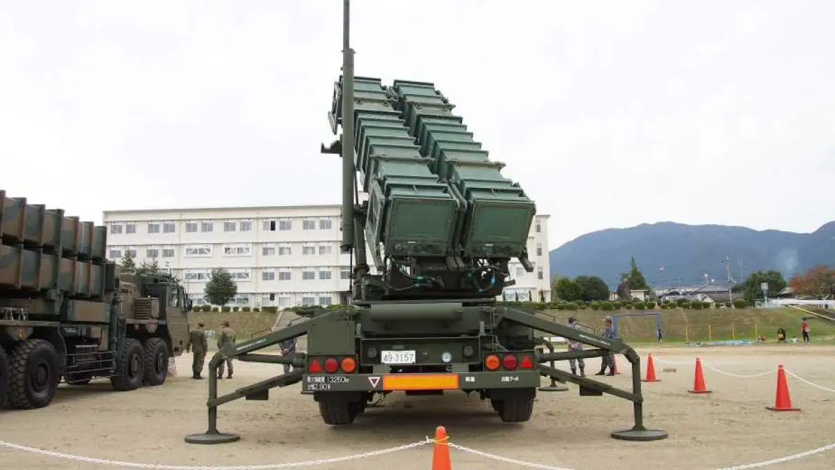 M901 missile launcher unit Patriot