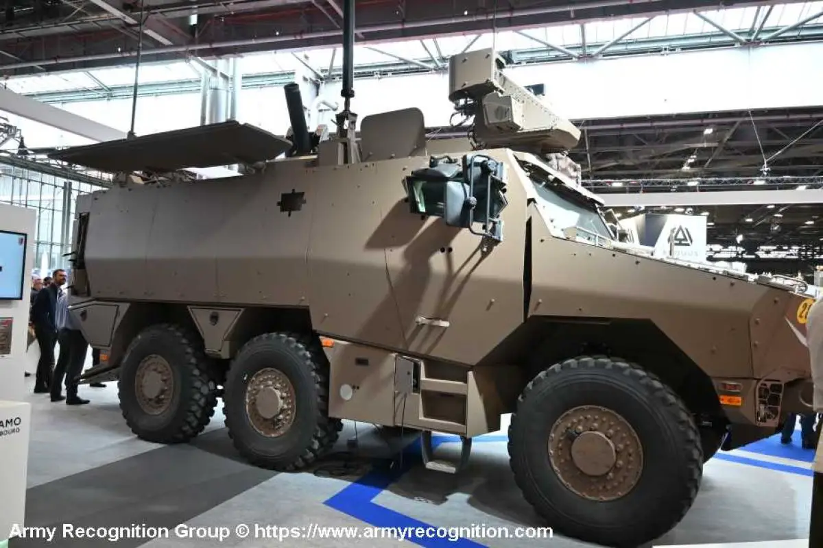 Griffon MEPAC 120mm mortar carrier